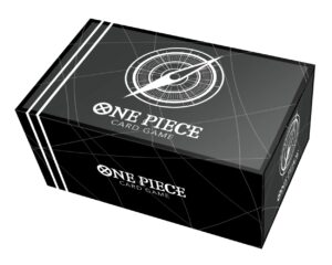 bandai one piece card game official storage box, standard black