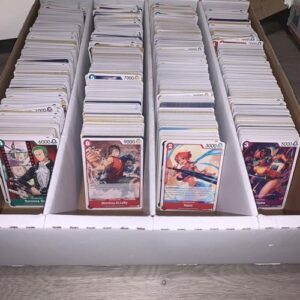 (200) one piece trading card mixed sets lot w/ 5 holographics foils ultimasupply