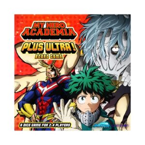 My Hero Academia Plus Ultra Board , Strategy Game for Adults & Teens | Ages 14+ | 2-4 Players | Average Playtime 30 Minutes | Made by Jasco Games