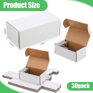 20 Pcs 400 Count Trading Card Storage Box Cardboard Baseball Card Storage Box Collectible Trading Card Cases for Sports Cards Gaming Cards Game Collecting Holder Supplies