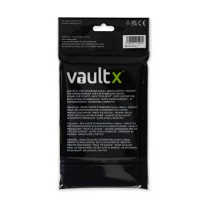 Vault X Soft Trading Card Sleeves - 40 Micron High Clarity Penny Sleeves for TCG