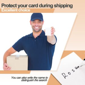 200 Pieces Trading Card Shipping Protectors 4 x 6 Inches Cardboard Mailing Protector Trading Card Packaging for Sports and Trading Cards