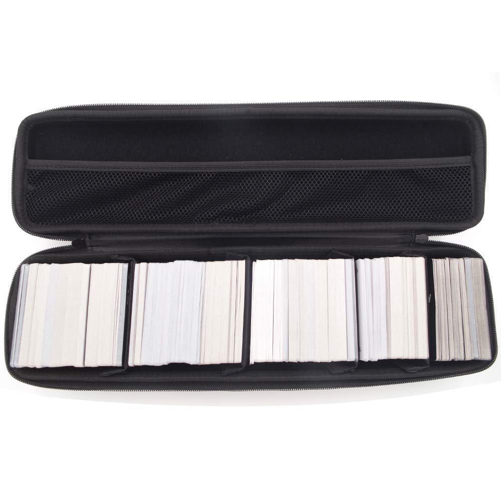 Comecase Card Case Storage Bag Collection, Holds Up to 1500 Cards, Portable Game Card Holder Shoulder Bag Perfect for Cards Against Humanity, Phase 10, PM TCG Cards, Monopoly Deal, Top Trumps etc