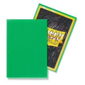 Dragon Shield Matte Mini Japanese Apple Green 60 ct Card Sleeves Individual Pack