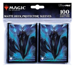 ultra pro - mtg wilds of eldraine talion, the kindly lord (borderless) standard deck protector sleeves (100ct) protect mtg cards from scuffs & scratches, safely store collectible cards