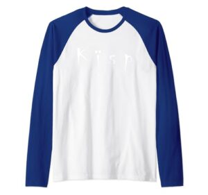 kisp raglan baseball tee