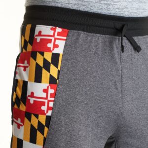 Mens Maryland Flag Jogger Pant by Covalent Activewear