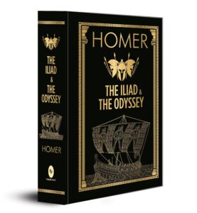 the iliad & the odyssey (deluxe hardbound edition)