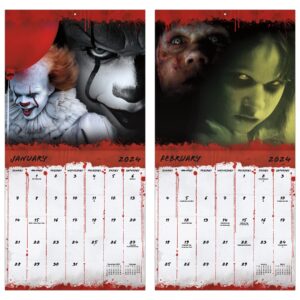 2024 Horror Collection Wall Calendar