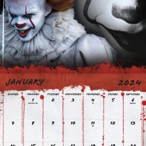 2024 Horror Collection Wall Calendar