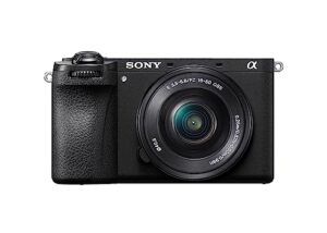 sony alpha 6700 – aps-c interchangeable lens camera with 26 mp sensor, 4k video, ai-based subject recognition, log shooting, lut handling and vlog friendly functions and 16-50mm zoom lens