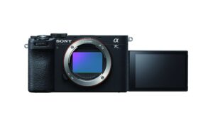 sony alpha 7c ii full-frame interchangeable lens camera - black (renewed)