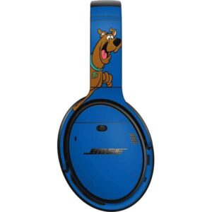 skinit decal audio skin compatible with bose quietcomfort 35 headphones - officially licensed warner bros scooby-doo design