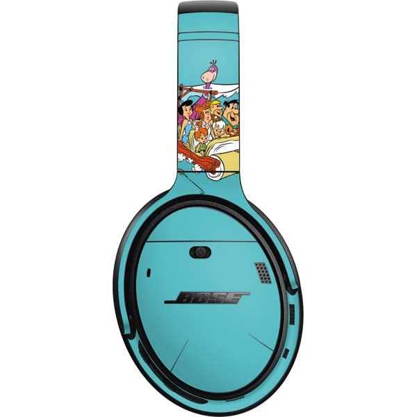 Skinit Decal Audio Skin Compatible with Bose QuietComfort 35 II Headphones - Officially Licensed Warner Bros The Flintstones and Rubbles Design