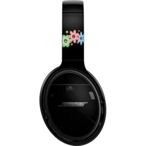 skinit decal audio skin compatible with bose quietcomfort 35 headphones - officially licensed warner bros powerpuff girls flowers design