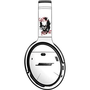 skinit decal audio skin compatible with bose quietcomfort 35 ii headphones - officially licensed warner bros it come home design