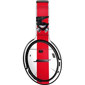 skinit decal audio skin compatible with bose quietcomfort 35 ii headphones - officially licensed crunchyroll tokyo ghoul mask design