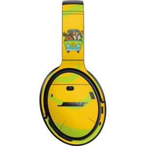 skinit decal audio skin compatible with bose quietcomfort 35 ii headphones - officially licensed warner bros mystery machine van design