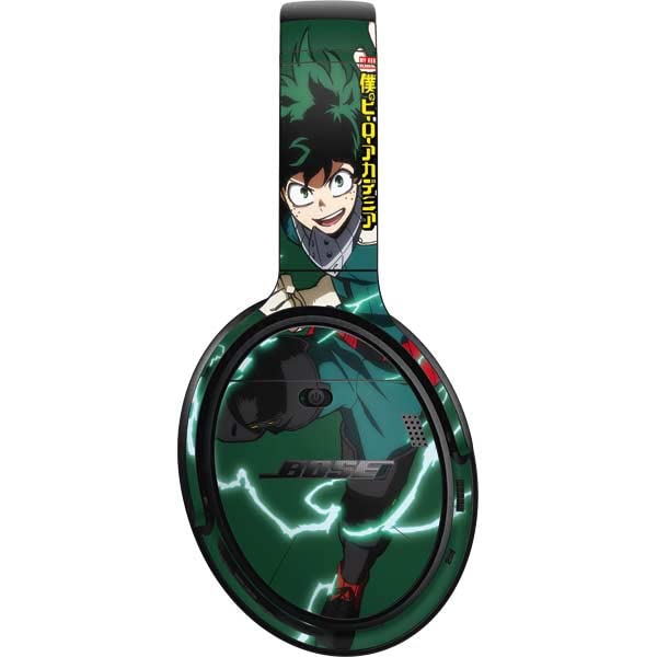 Skinit Decal Audio Skin Compatible with Bose QuietComfort 35 II Headphones - Officially Licensed Crunchyroll Izuku Midoriya Design