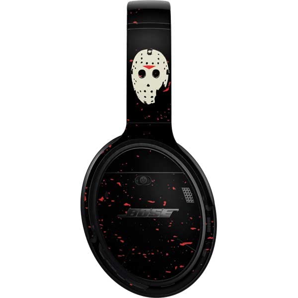 Skinit Decal Audio Skin Compatible with Bose QuietComfort 35 Headphones - Officially Licensed Warner Bros Friday The 13th Design