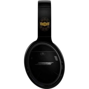 skinit decal audio skin compatible with bose quietcomfort 35 headphones - officially licensed warner bros crown and sigils design