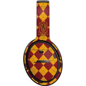 skinit decal audio skin compatible with bose quietcomfort 35 ii headphones - officially licensed warner bros gryffindor crest design