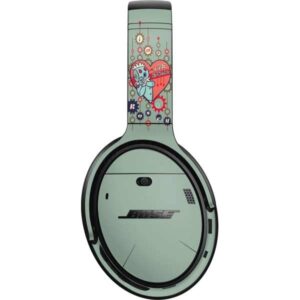 skinit decal audio skin compatible with bose quietcomfort 35 headphones - officially licensed warner bros love machine design