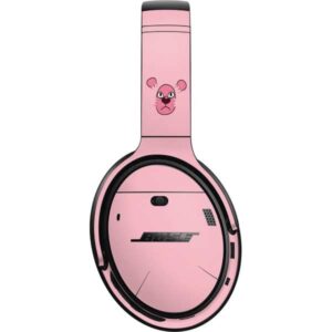 skinit decal audio skin compatible with bose quietcomfort 35 headphones - officially licensed warner bros steven universe pink lion design