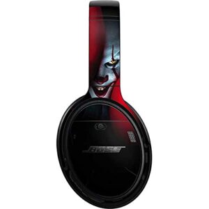 skinit decal audio skin compatible with bose quietcomfort 35 headphones - officially licensed warner bros it chapter 2 design