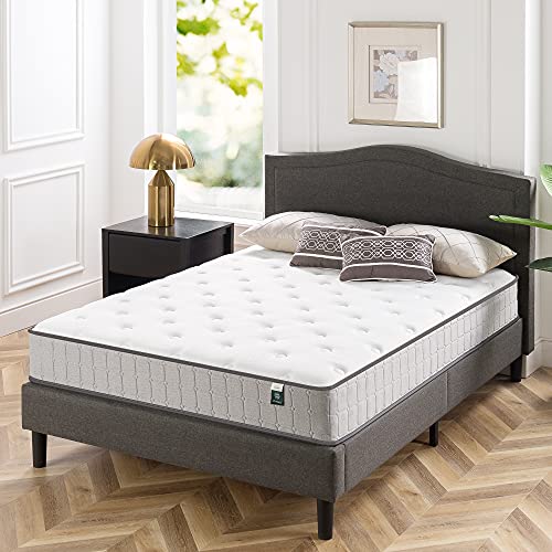 ZINUS 10 Inch Comfort Support Cooling Gel Hybrid Mattress, King, Tight Top Innerspring Mattress, Motion Isolating Pocket Springs, Mattress in A Box