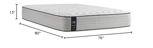 Sealy Posturepedic Spring Summer Rose Faux Eurotop Firm Feel Mattress, King