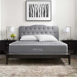 Modway Mila Firm 10" Fiberglass Free Memory Foam King Mattress