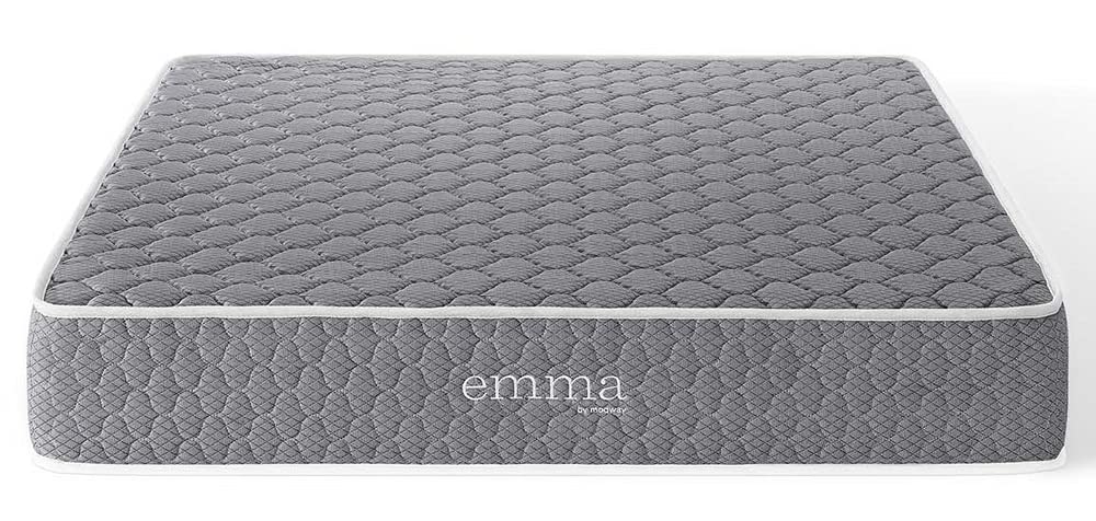 Modway Mila Firm 10" Fiberglass Free Memory Foam King Mattress