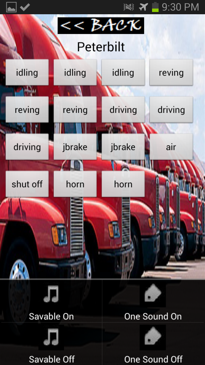 Semi Truck Soundboard - full