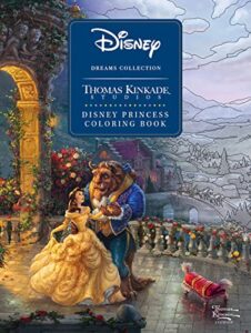 disney dreams collection thomas kinkade studios disney princess coloring book