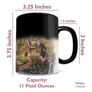 Morphing Mugs Disney – The Evil Queen – Thomas Kinkade Studios - One 11 oz Color Changing Ceramic Mug – Image Revealed When HOT Liquid Is Added!