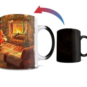 Morphing Mugs Thomas Kinkade Studios – Lionel – Santa’s Special Delivery – Trainset – Toys – One 11 oz Color Changing Ceramic Mug – Image Revealed When HOT Liquid Is Added!