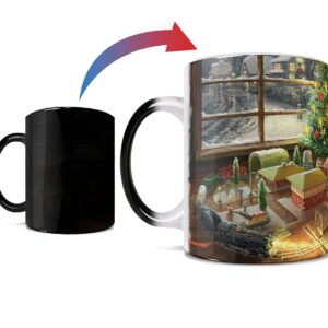 Morphing Mugs Thomas Kinkade Studios – Lionel – Santa’s Special Delivery – Trainset – Toys – One 11 oz Color Changing Ceramic Mug – Image Revealed When HOT Liquid Is Added!