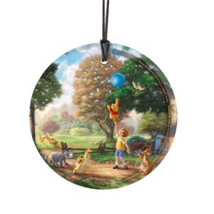 Thomas Kinkade Studios (Winnie the Pooh II) StarFire Prints Hanging Glass SPCIR472