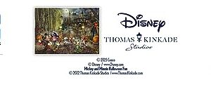 Ceaco - Thomas Kinkade - Disney - Mickey and Minnie Halloween Fun - 1000 Piece Jigsaw Puzzle