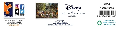 Ceaco - Thomas Kinkade - Disney - Mickey and Minnie Halloween Fun - 1000 Piece Jigsaw Puzzle