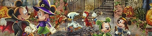 Ceaco - Thomas Kinkade - Disney - Mickey and Minnie Halloween Fun - 1000 Piece Jigsaw Puzzle