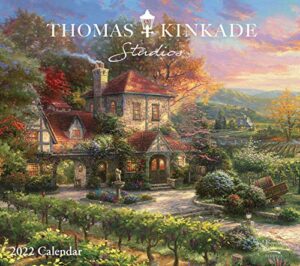 thomas kinkade studios 2022 deluxe wall calendar