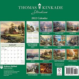 Thomas Kinkade Studios 2022 Deluxe Wall Calendar