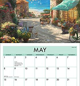 Thomas Kinkade Studios 2022 Deluxe Wall Calendar