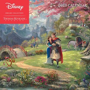 disney dreams collection by thomas kinkade studios: 2023 wall calendar