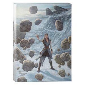 Thomas Kinkade Studios Star Wars Rey of Hope 14 x 10 Gallery Wrapped Canvas