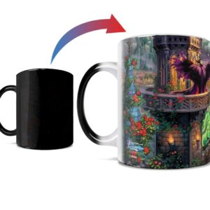 Morphing Mugs Disney – Sleeping Beauty – Maleficent’s Curse - Thomas Kinkade Studios - One 11 oz Color Changing Ceramic Mug – Image Revealed When HOT Liquid Is Added!