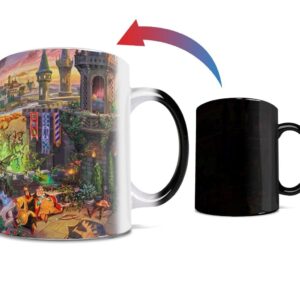 Morphing Mugs Disney – Sleeping Beauty – Maleficent’s Curse - Thomas Kinkade Studios - One 11 oz Color Changing Ceramic Mug – Image Revealed When HOT Liquid Is Added!