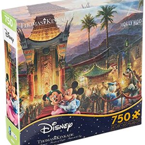 Ceaco - Thomas Kinkade - Disney Dreams Collection - Mickey and Minnie Hollywood - 750 Piece Jigsaw Puzzle